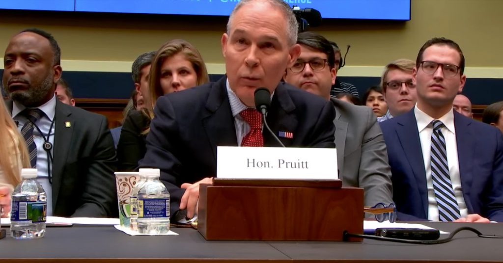 Congress to Scott Pruitt: What do you have to say to these families ...